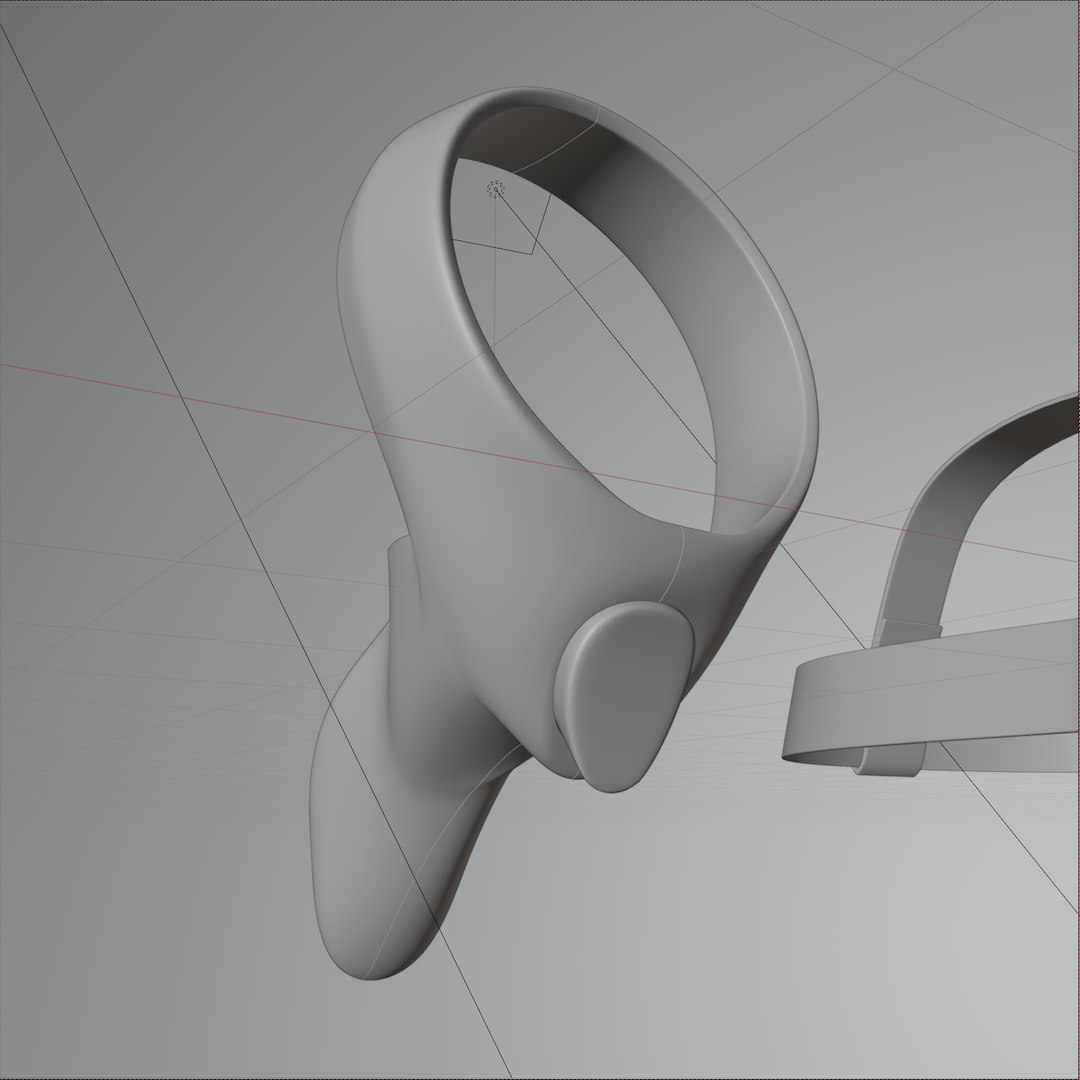 3D Oculus Quest 2 With Controllers Model - TurboSquid 2194859