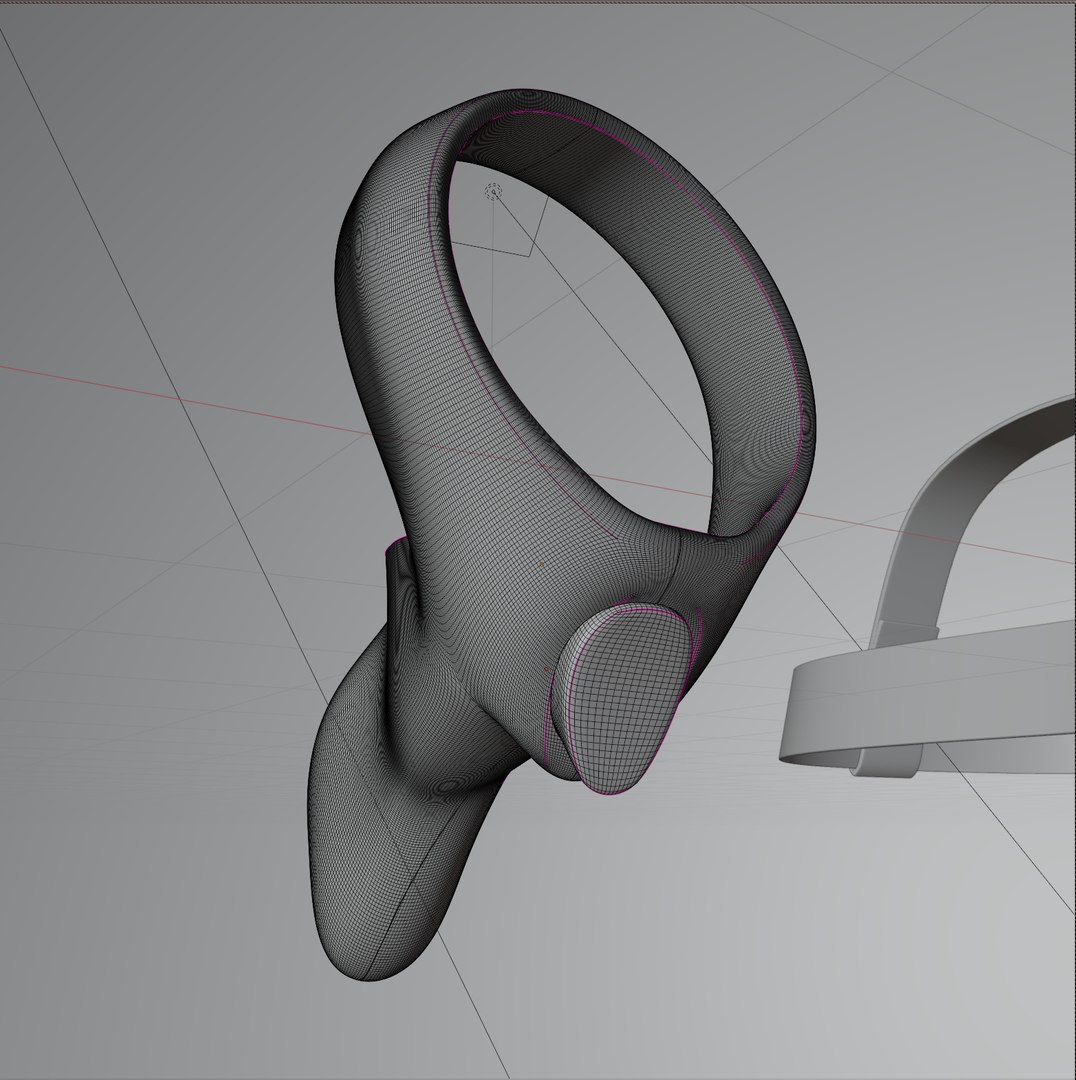 3D Oculus Quest 2 With Controllers Model - TurboSquid 2194859
