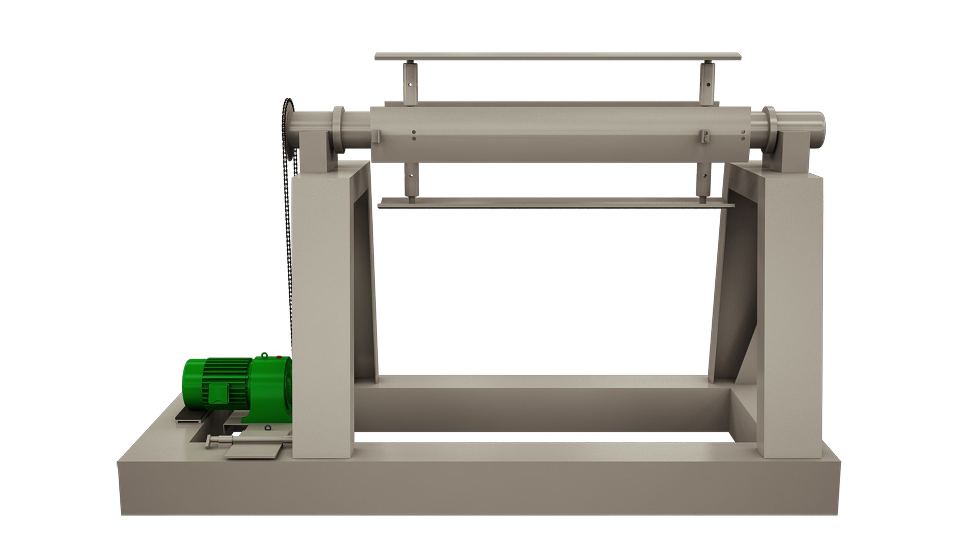 Roll Unwinder Machine 3D Model - TurboSquid 1521489