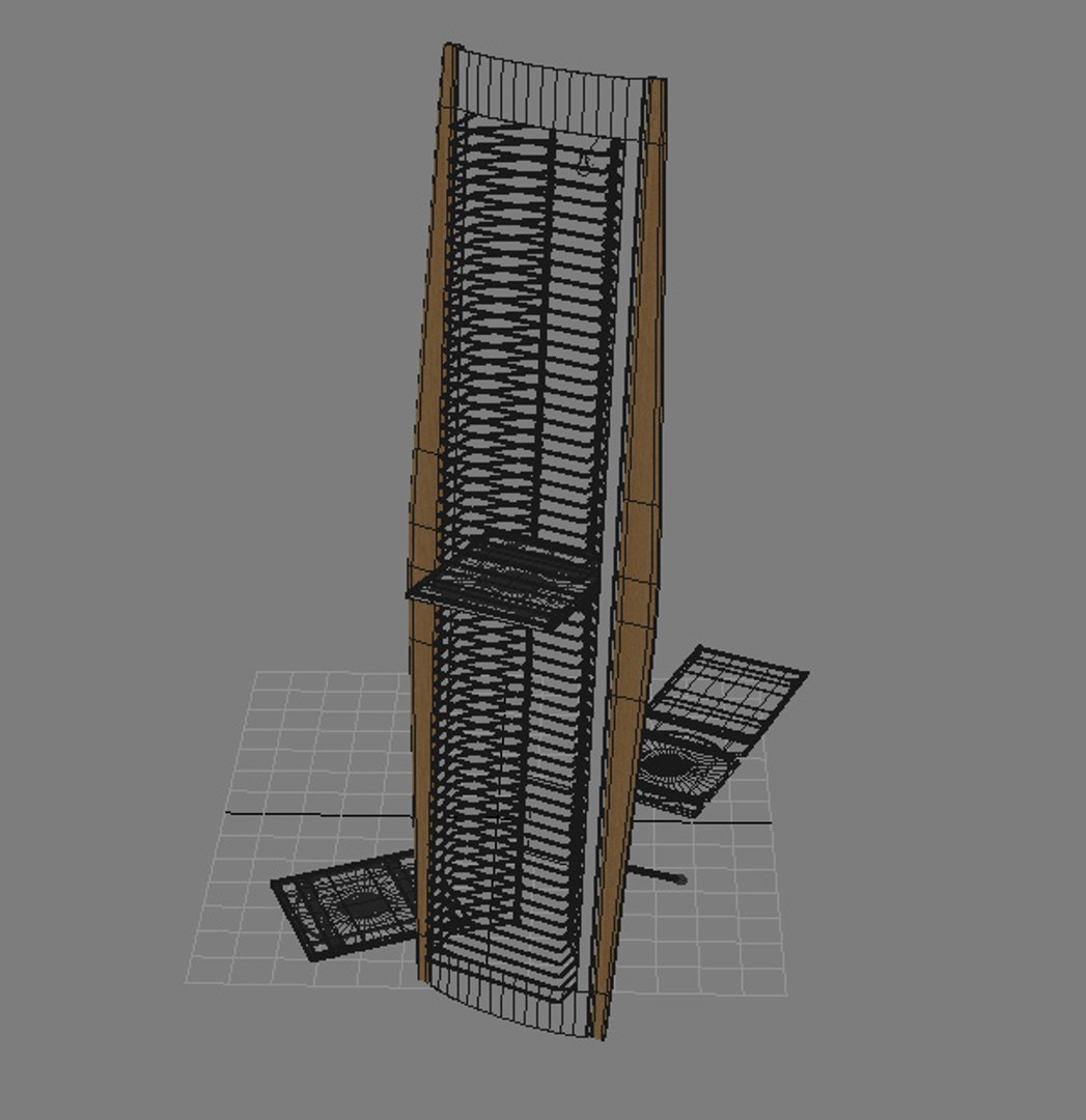 Cd Stand 3d Model