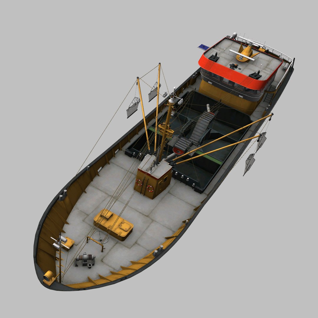 Bru-33 Dredger 3D Model - TurboSquid 1245853