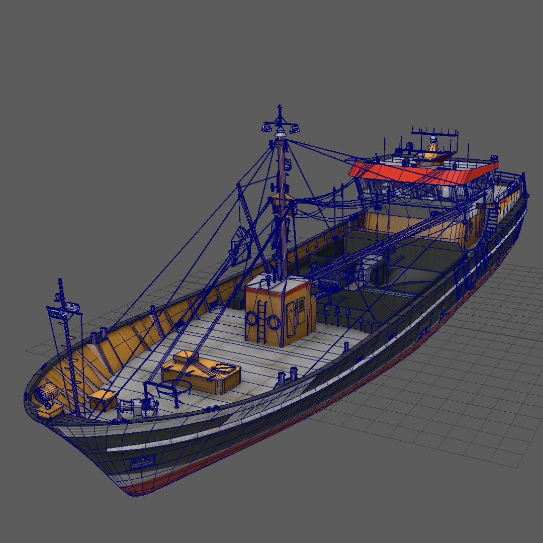 Bru-33 Dredger 3D Model - TurboSquid 1245853