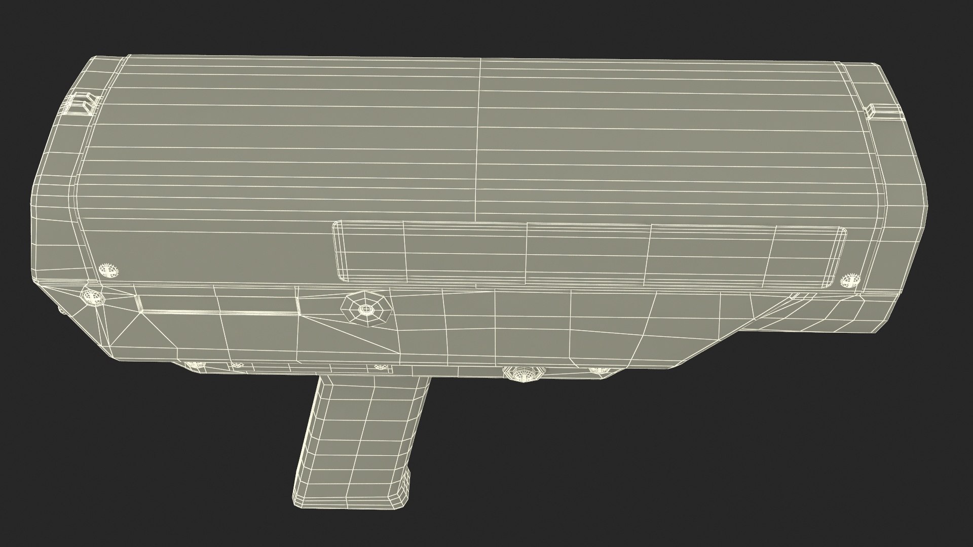 3D Model Radar Velocity Gun Black - TurboSquid 2149909