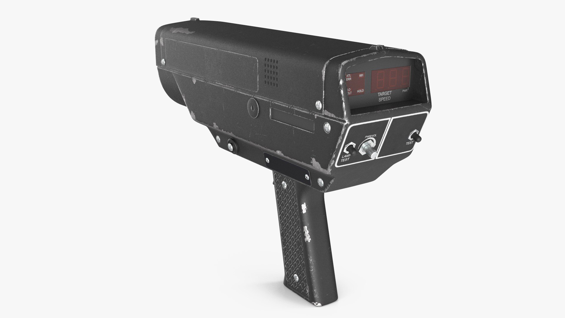 3D Model Radar Velocity Gun Black - TurboSquid 2149909