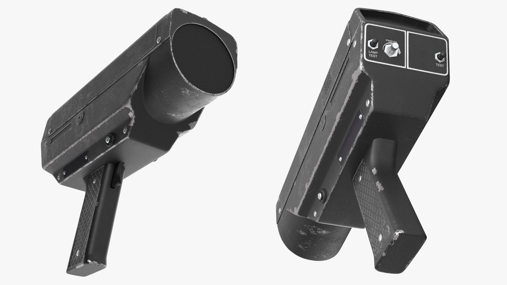 3D Model Radar Velocity Gun Black - TurboSquid 2149909