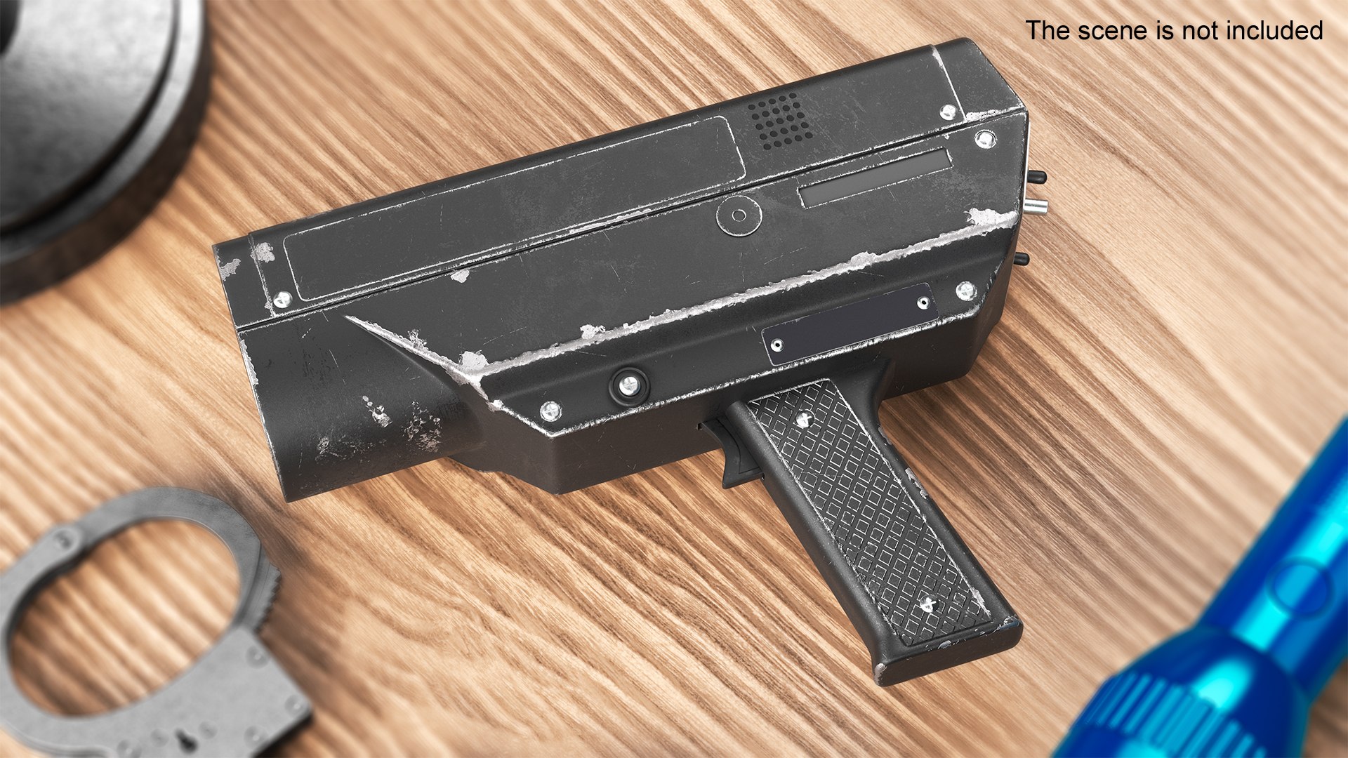 3D Model Radar Velocity Gun Black - TurboSquid 2149909