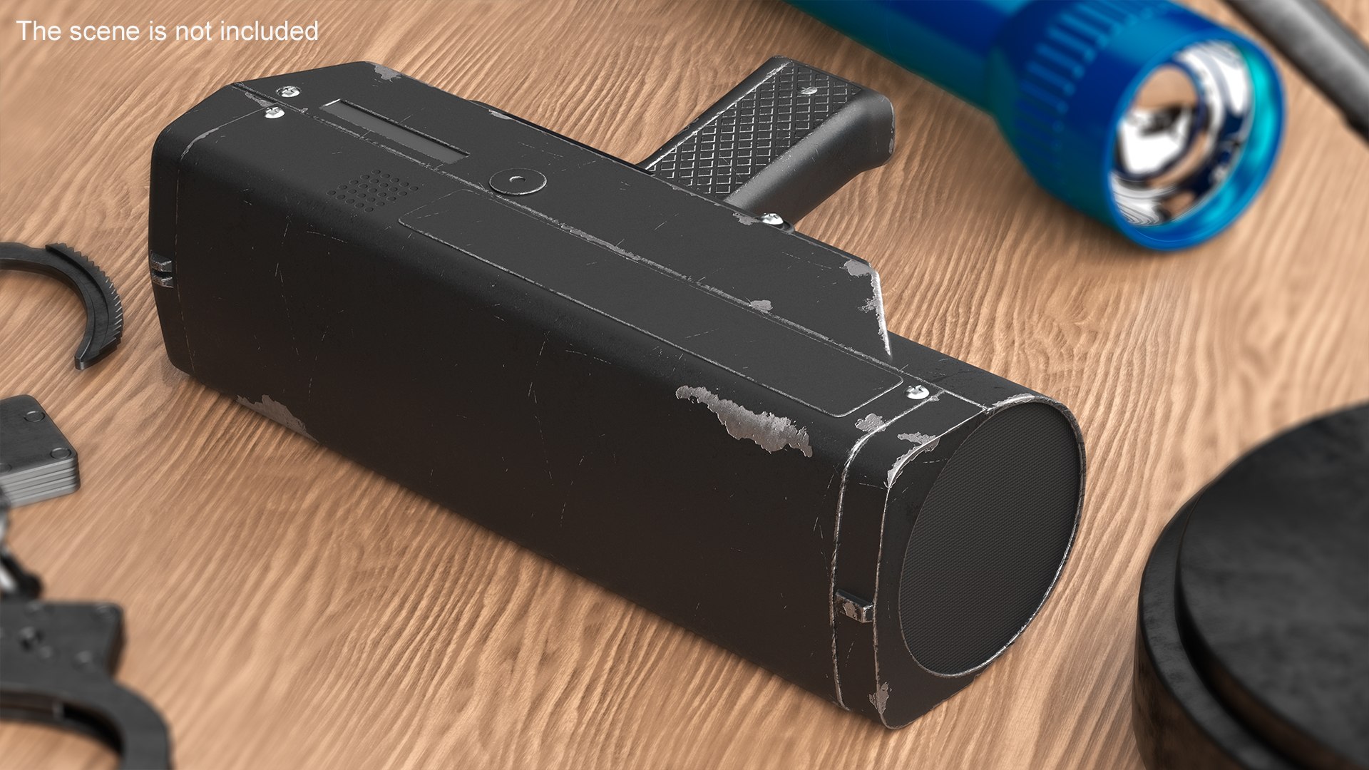 3D Model Radar Velocity Gun Black - TurboSquid 2149909