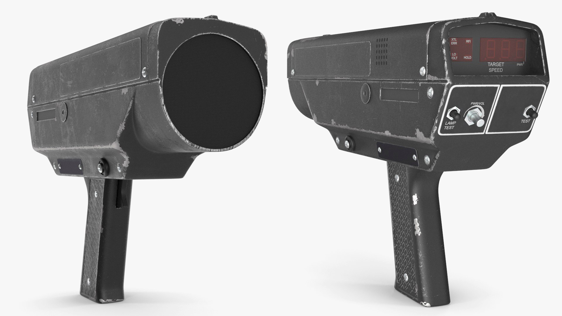 3D Model Radar Velocity Gun Black - TurboSquid 2149909