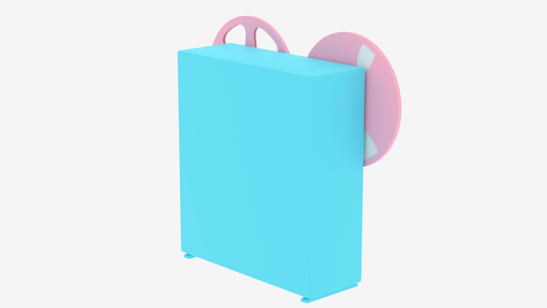 Cartoon Reel To Reel Tape Recorder Teac 32 2B 3D - TurboSquid 2140035