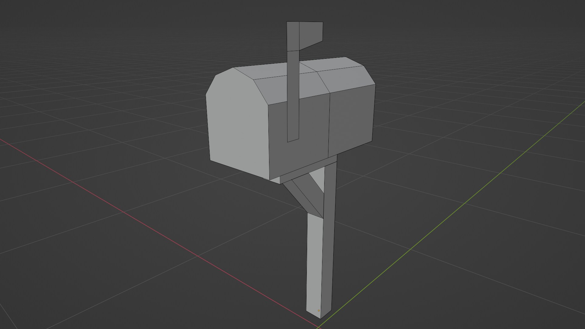 3D LETTER BOX - LOW POLY - PS1 RETRO STYLE - TurboSquid 2305867