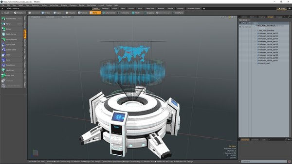 3D Neo Holo Interface model - TurboSquid 2292207