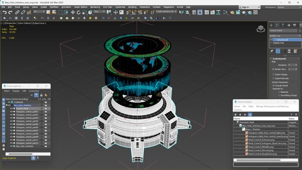 3D Neo Holo Interface model - TurboSquid 2292207