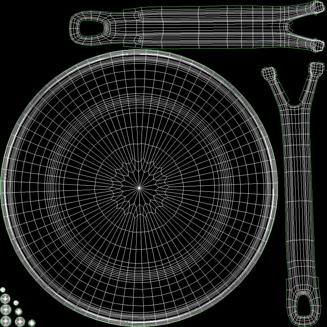 Stainless Steel Cookware Skillet 2 3d Model Turbosquid 2003351