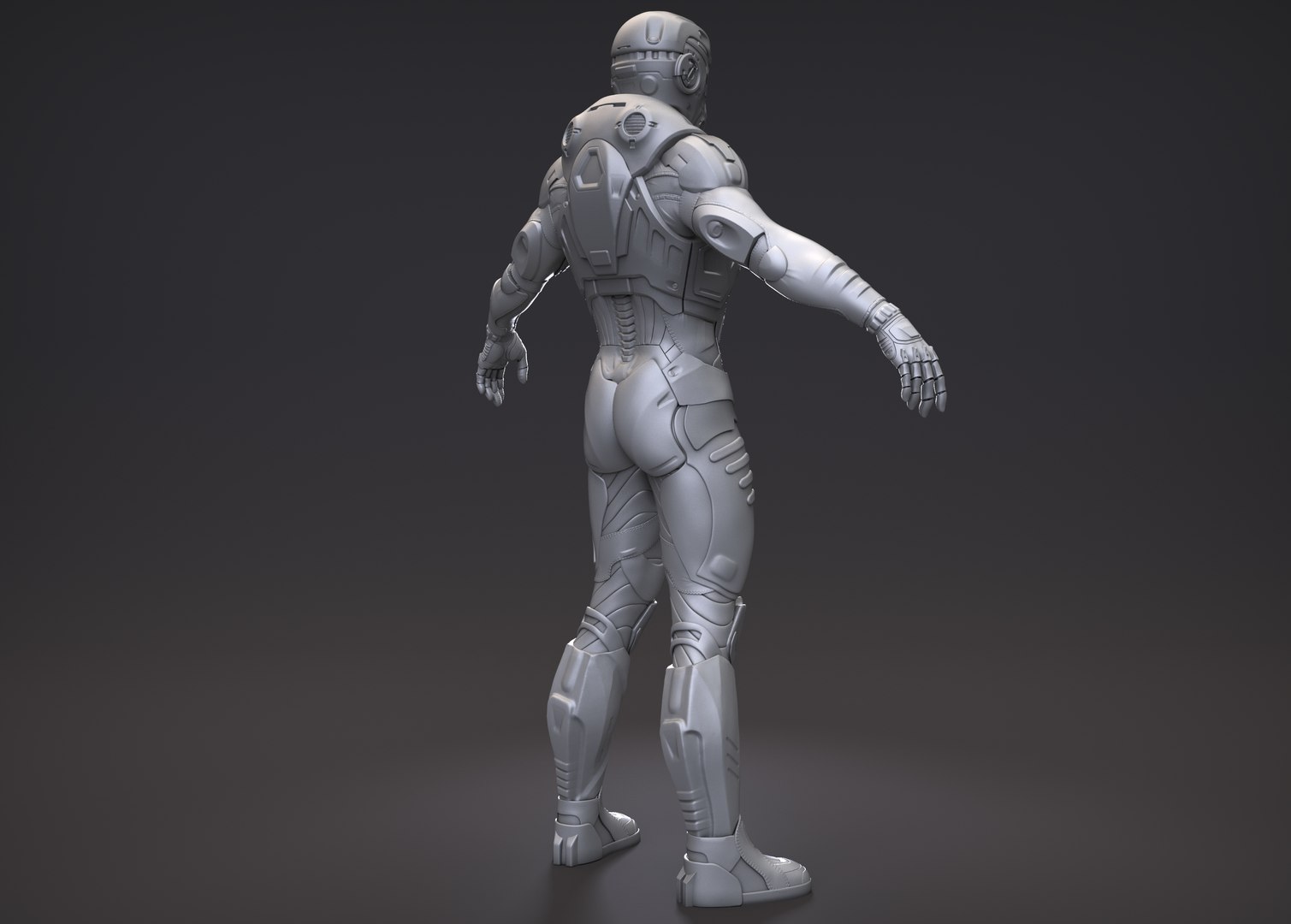 Character Exo Suit Model - TurboSquid 1378753