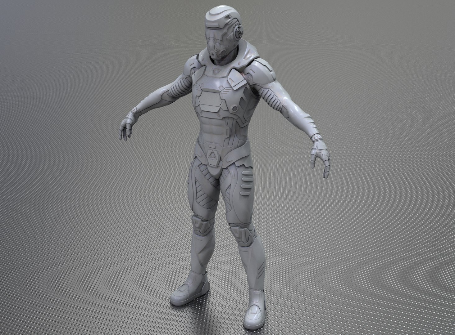 Character Exo Suit Model - TurboSquid 1378753