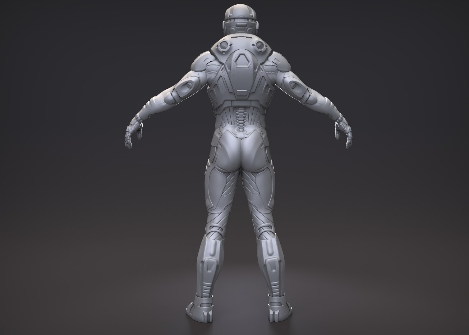 Character exo suit model - TurboSquid 1378753