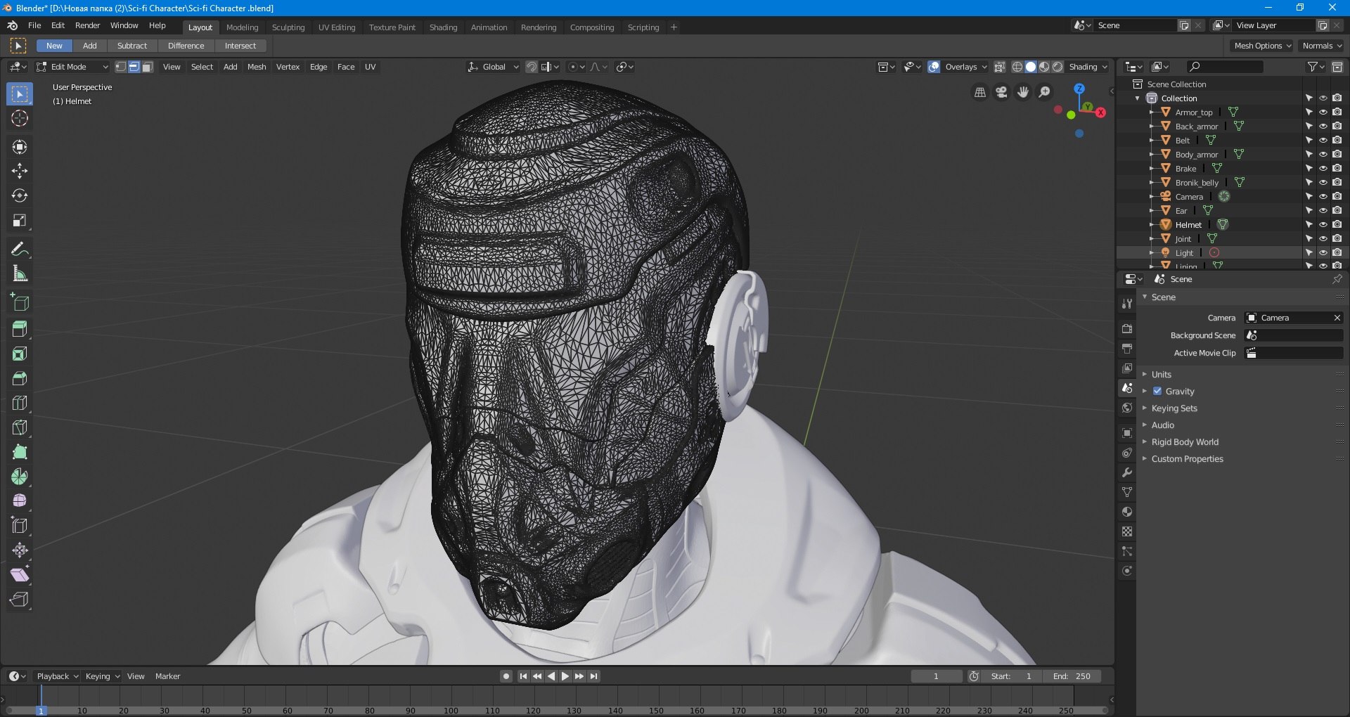 Character Exo Suit Model - TurboSquid 1378753