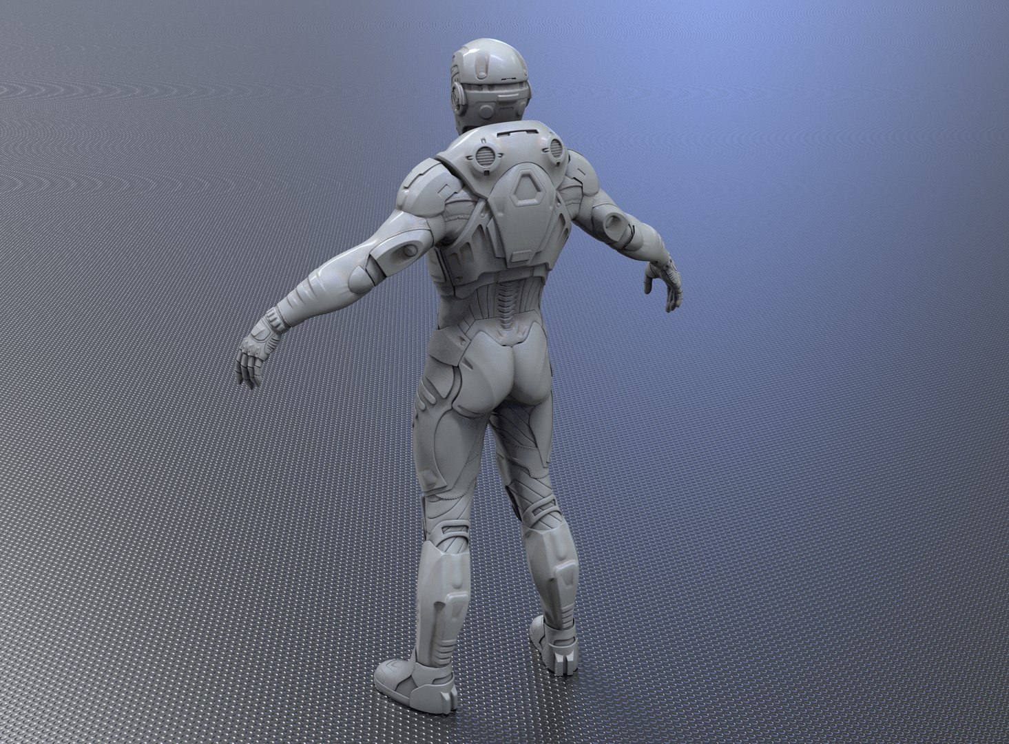 Character Exo Suit Model - TurboSquid 1378753
