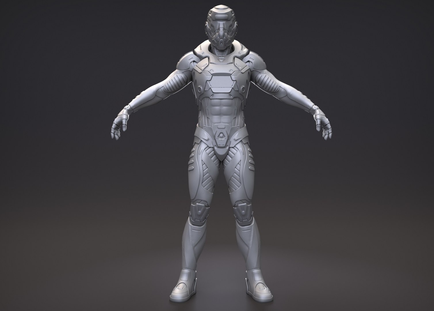 Character exo suit model - TurboSquid 1378753