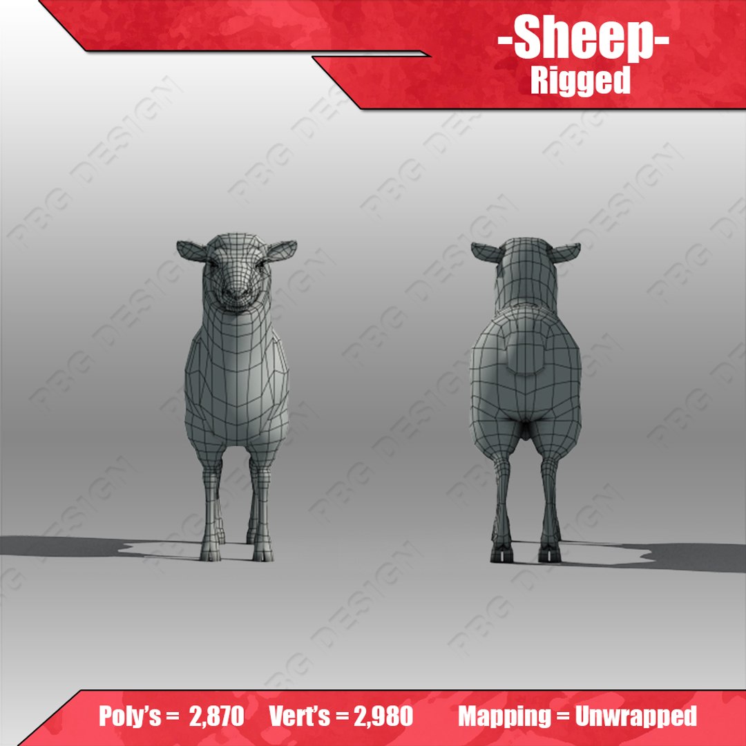 Sheep Animations 3d Max