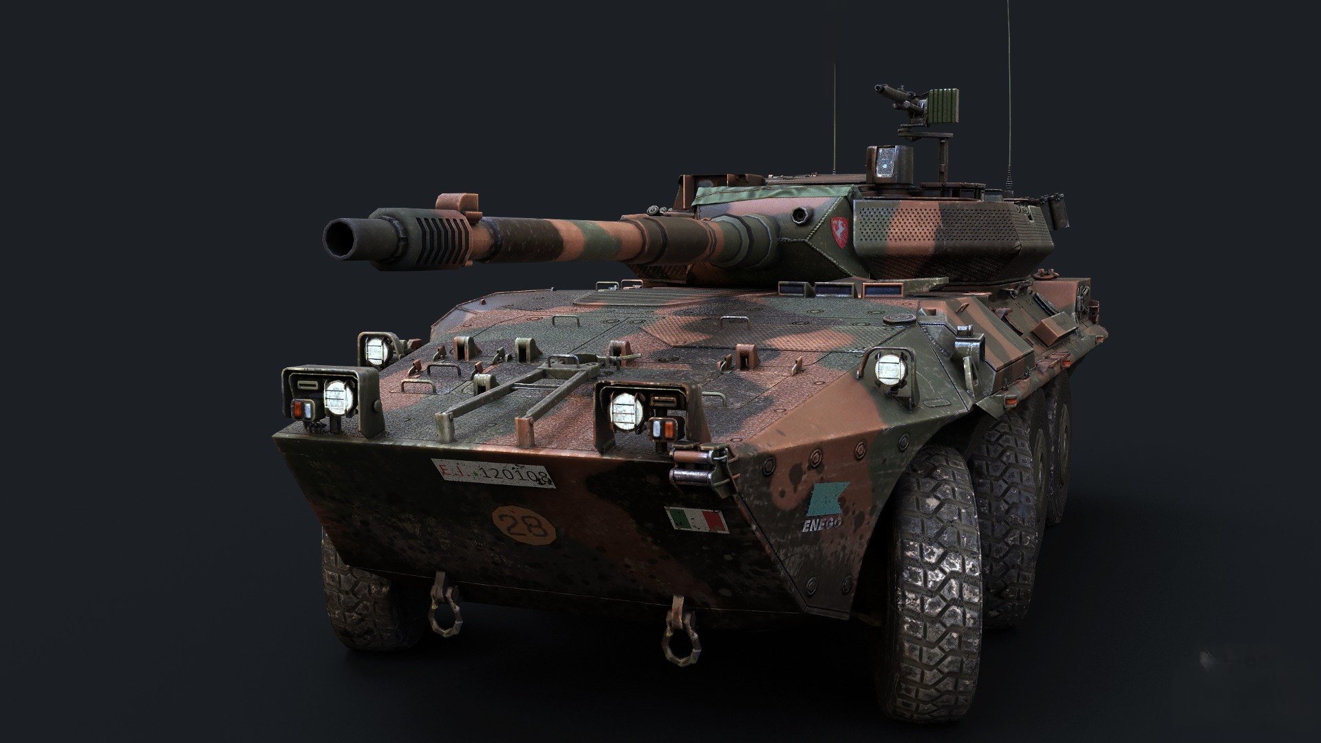 3D Centauro B1 - TurboSquid 2185975