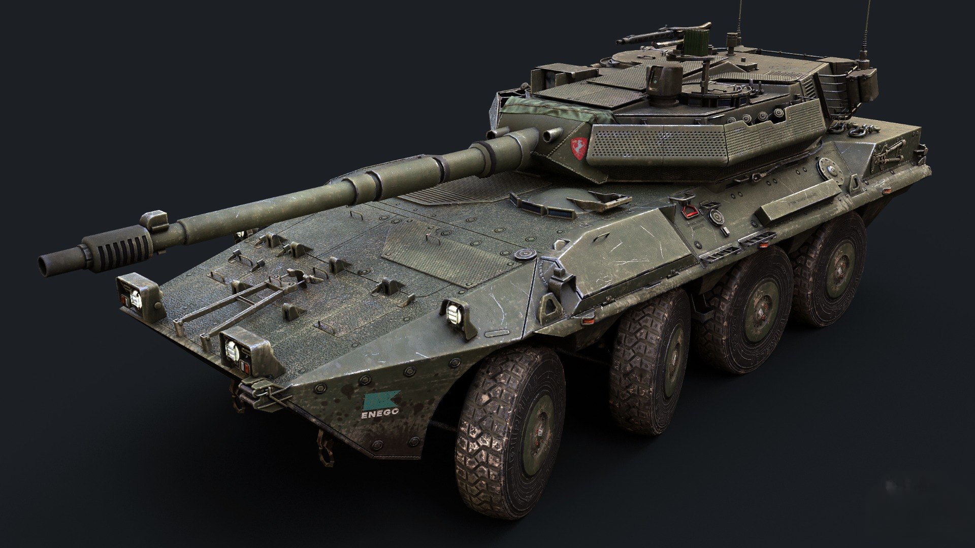 3D Centauro B1 - TurboSquid 2185975