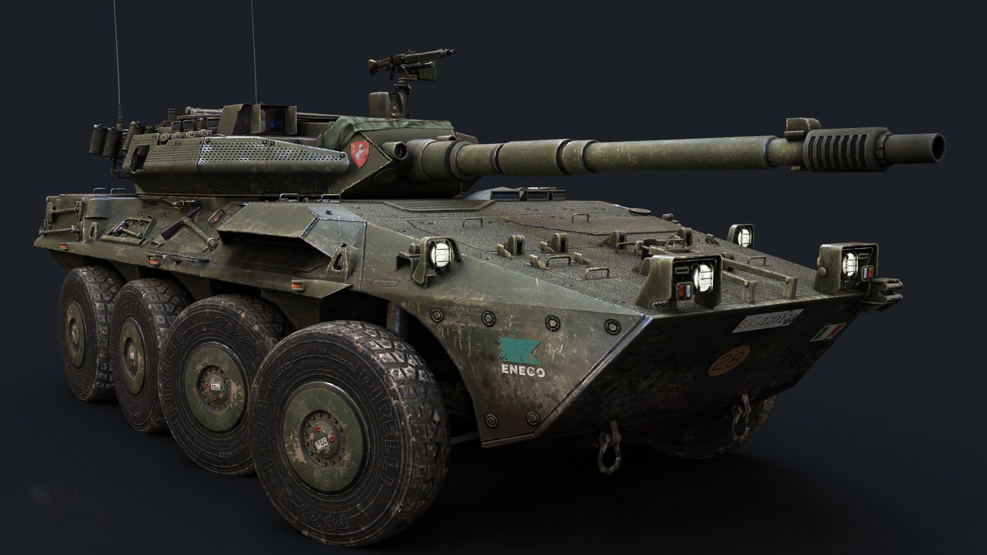 3D Centauro B1 - TurboSquid 2185975