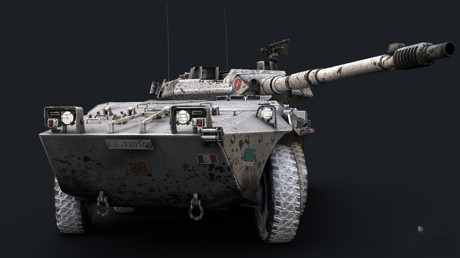 3D Centauro B1 - TurboSquid 2185975