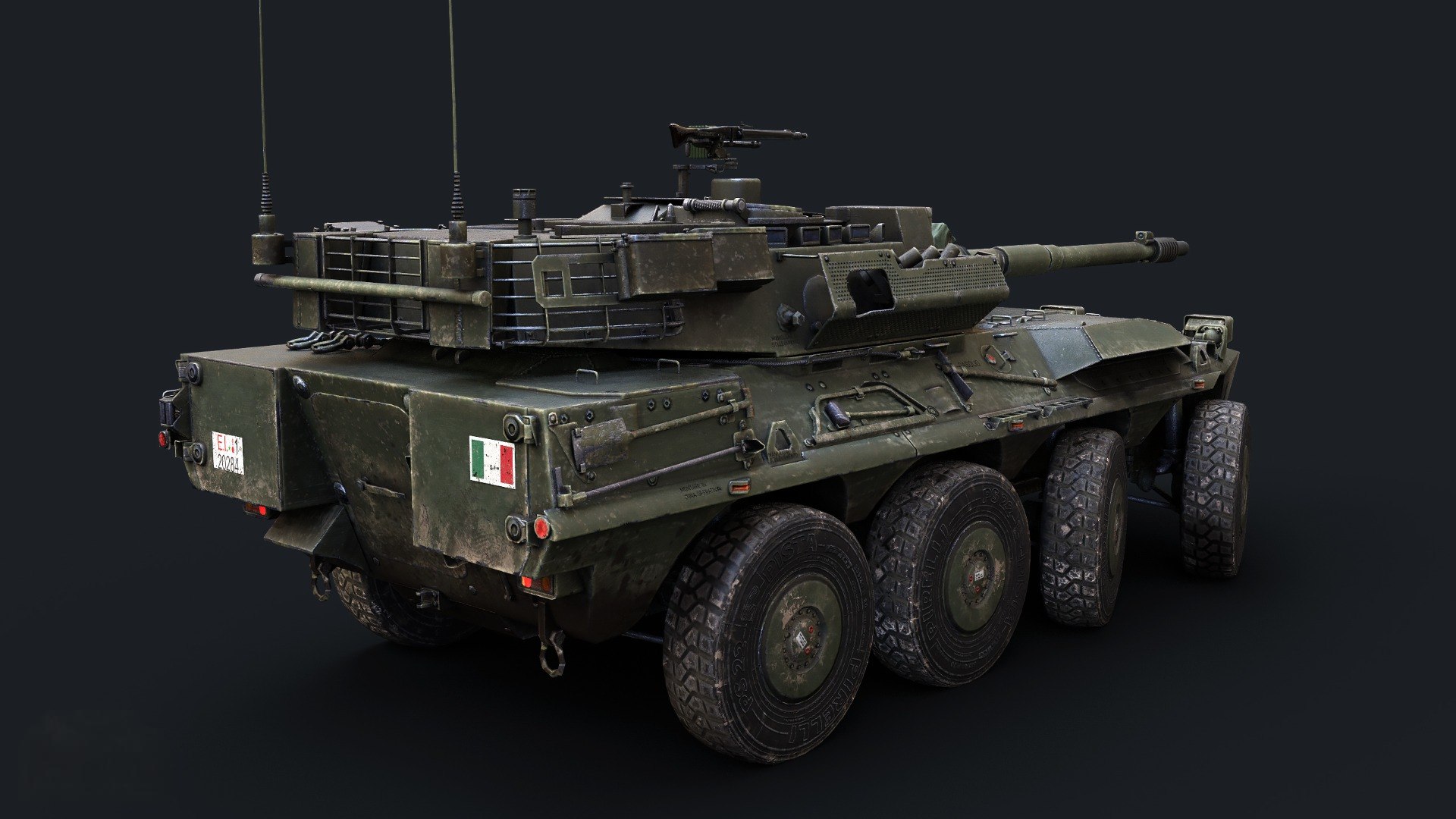3D Centauro B1 - TurboSquid 2185975