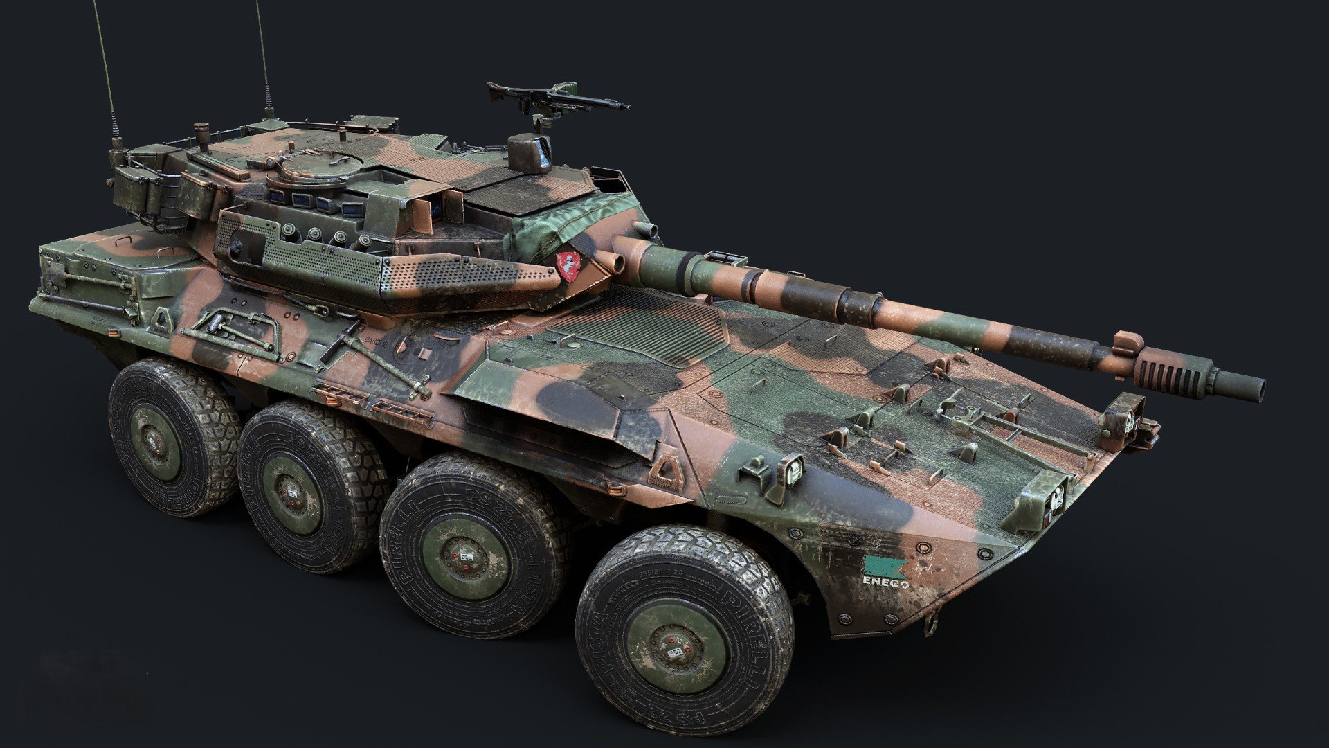 3D Centauro B1 - TurboSquid 2185975