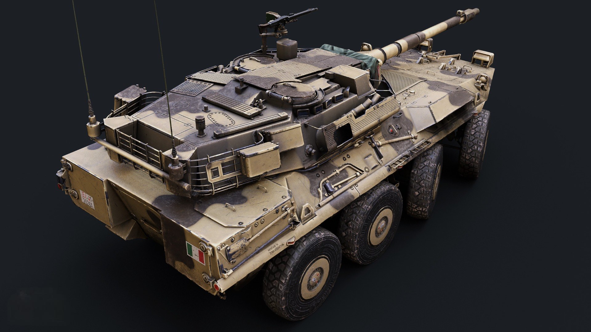 3D Centauro B1 - TurboSquid 2185975