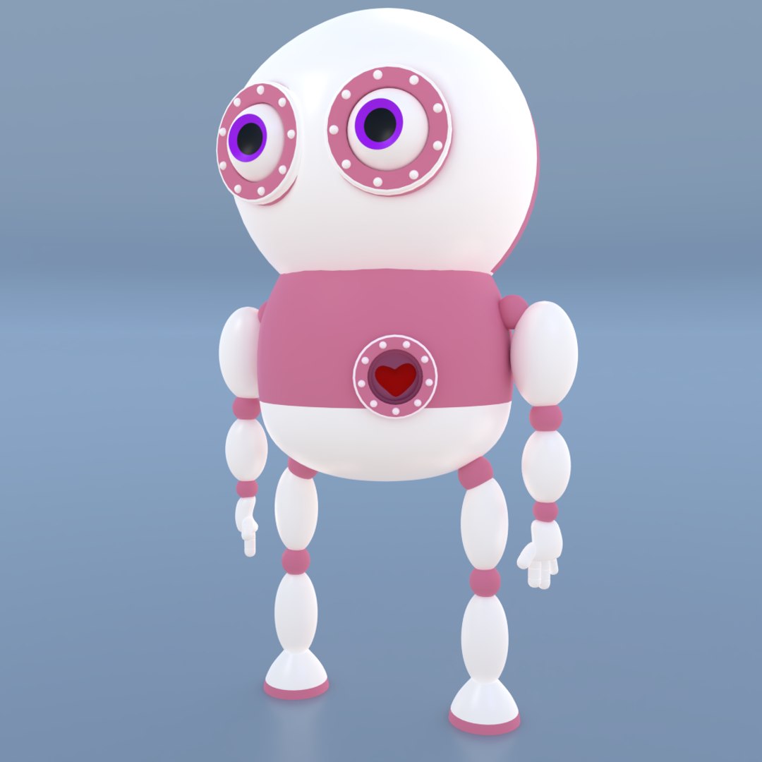 Toy Robot 009 Model - TurboSquid 1525311