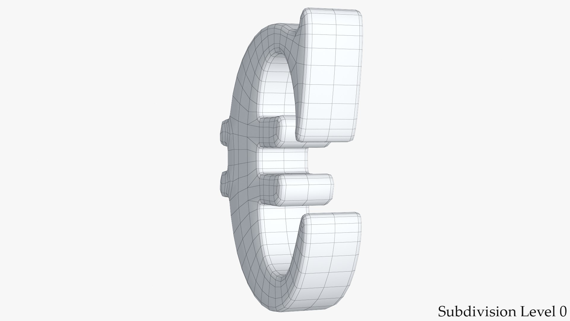 Euro Sign 3D Model - TurboSquid 1499912