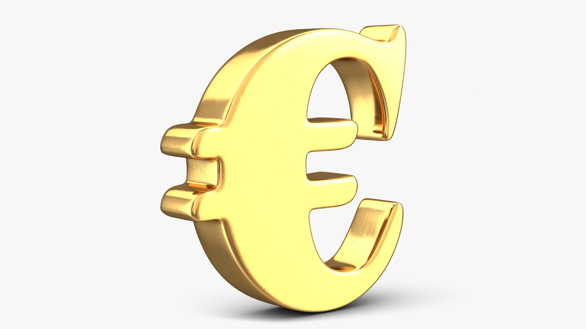 Euro Sign 3D Model - TurboSquid 1499912