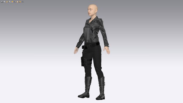 3D model Female tactical outfit - TurboSquid 1828617