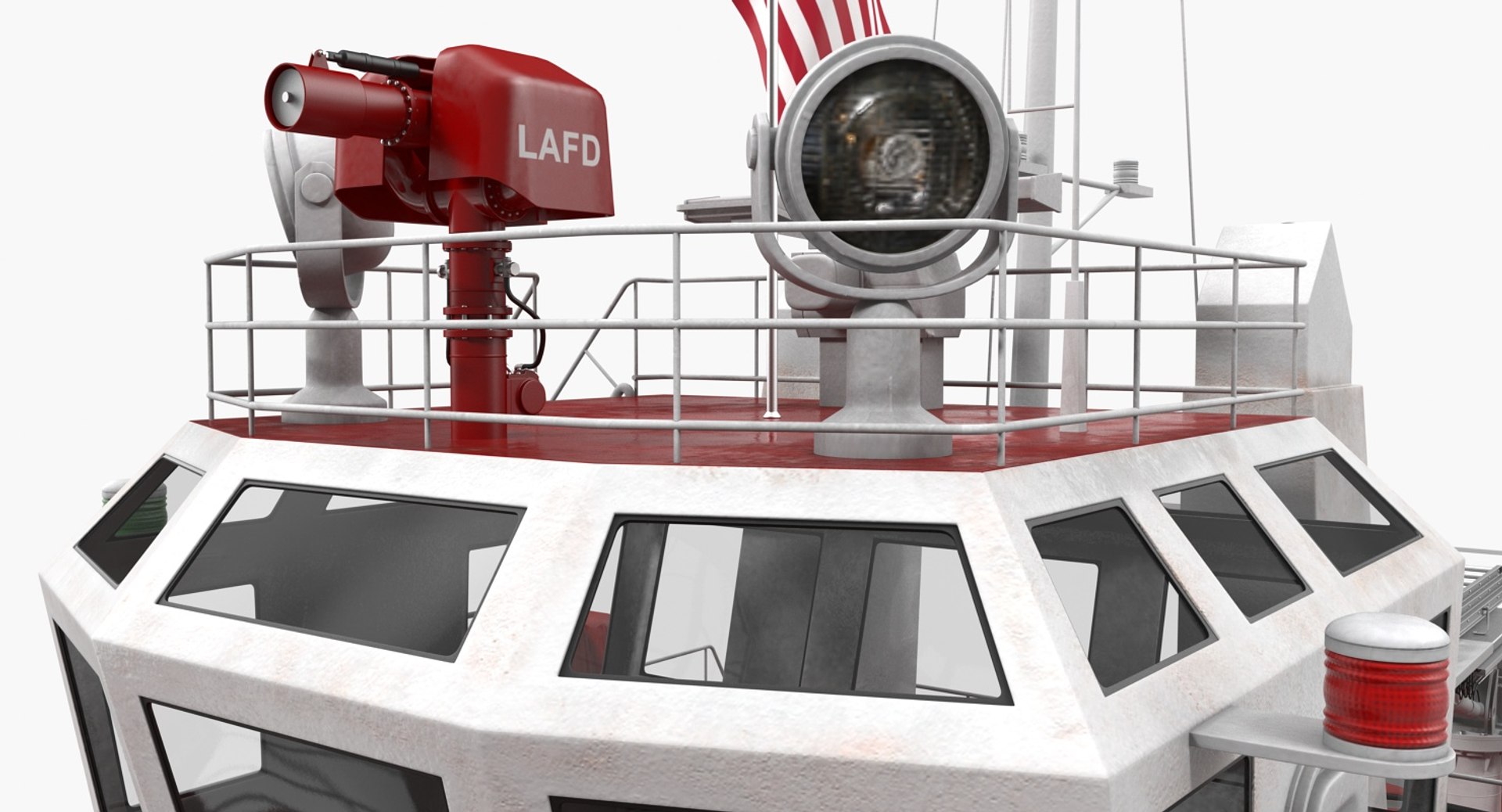 Los angeles fireboat rigged 3D model - TurboSquid 1297537