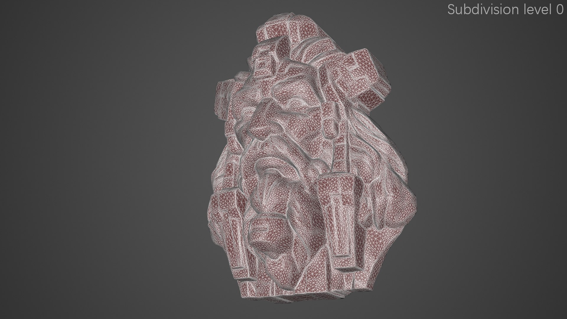 Stone Sentinel Bust 4 Textured 3D Model - TurboSquid 2188073
