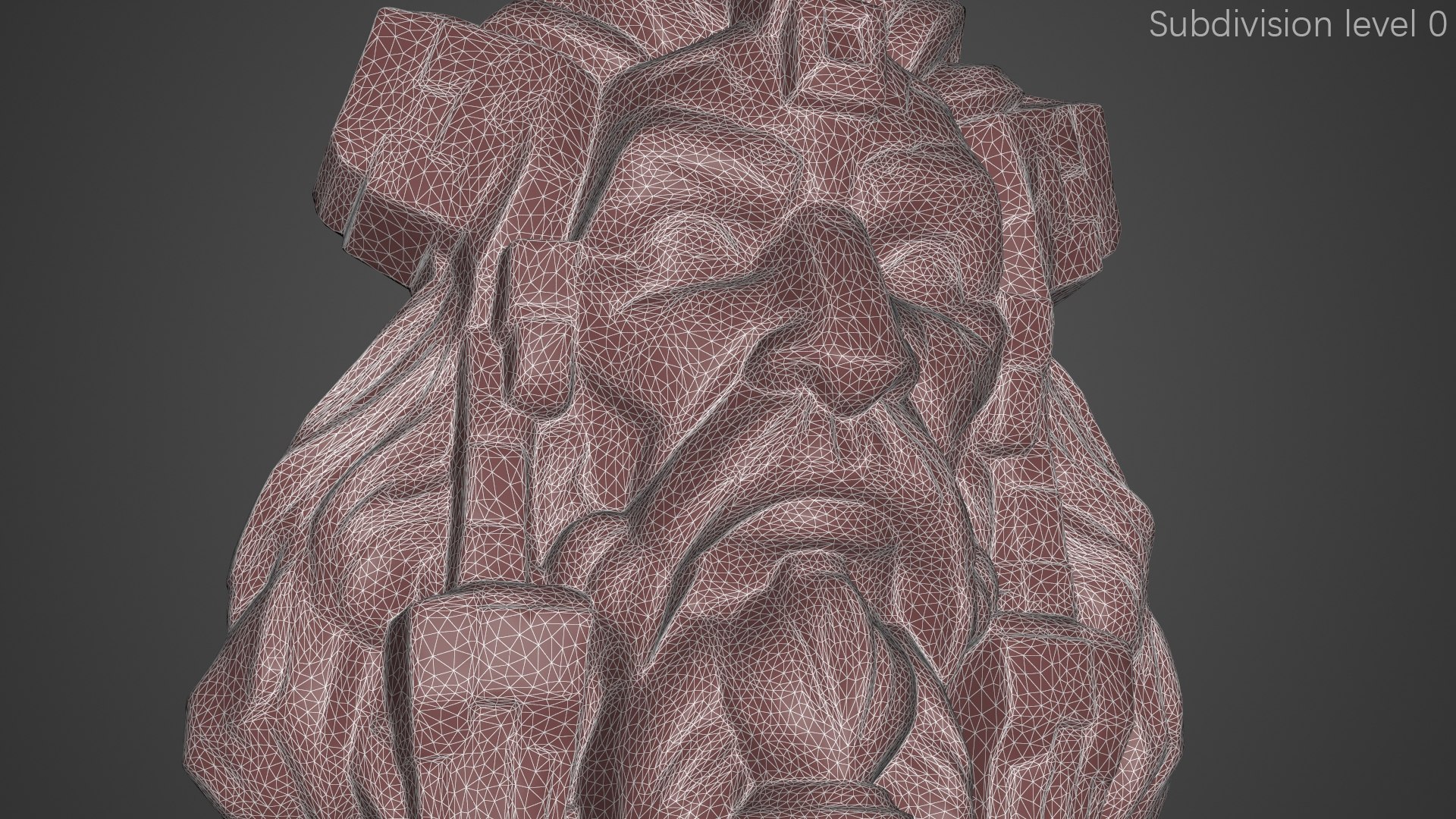 Stone Sentinel Bust 4 Textured 3D Model - TurboSquid 2188073