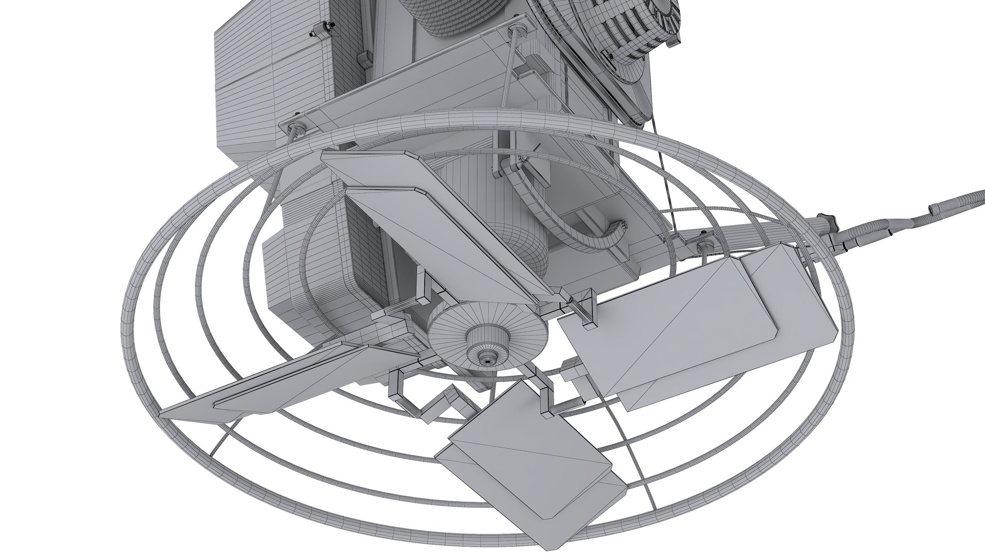 Power Trowel Machine 3D - TurboSquid 2338792