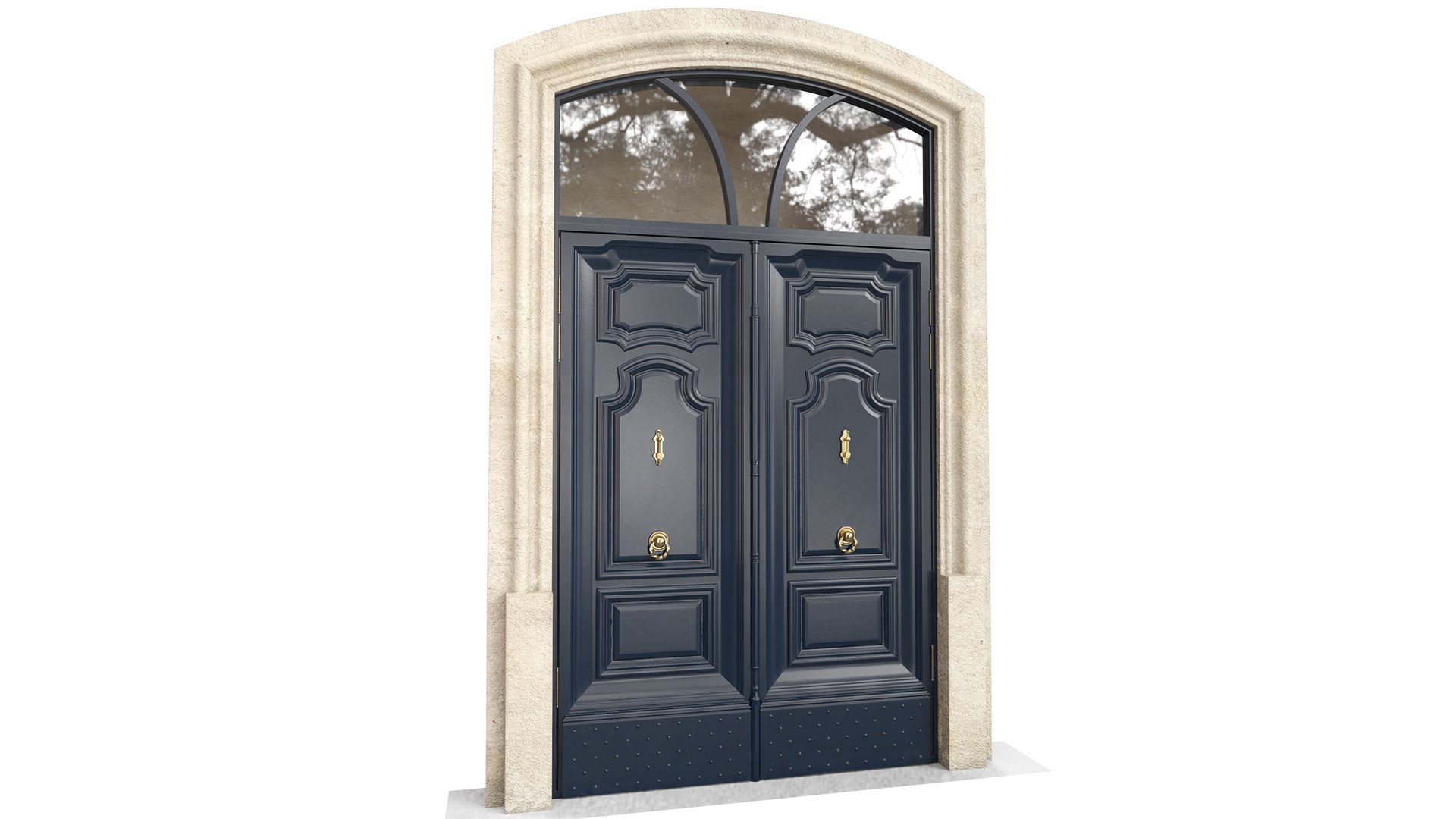 3D Model Entrance Classic Door 141 - TurboSquid 2519521