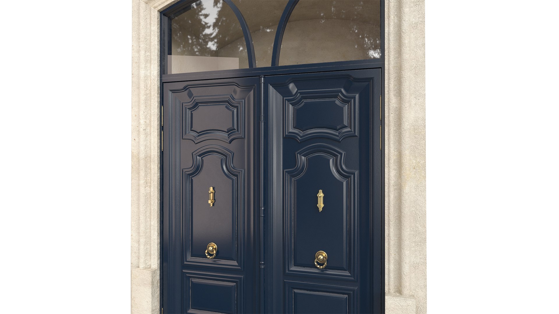 3D Model Entrance Classic Door 141 - TurboSquid 2519521