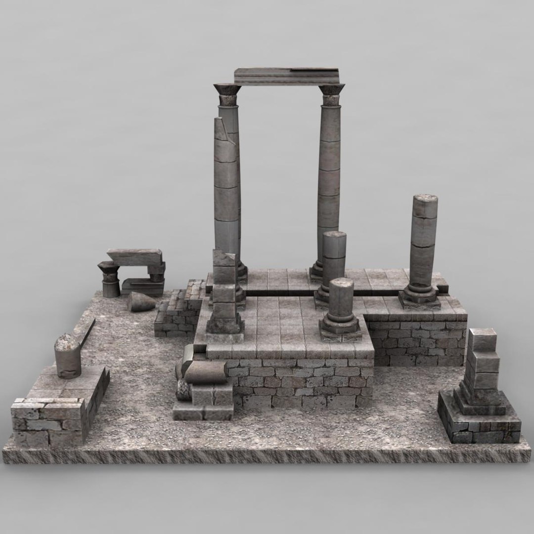 3d Model Ammanruins