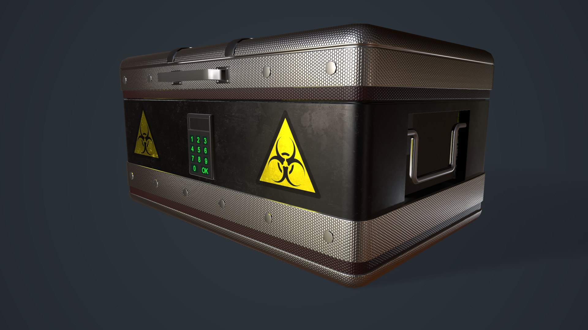3D Sci-Fi Container Model - TurboSquid 2051652