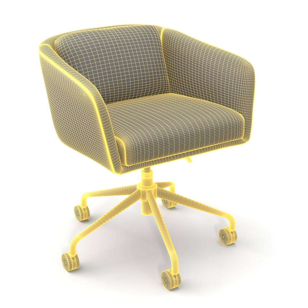 3D Radius Task Chair Model - TurboSquid 2236755