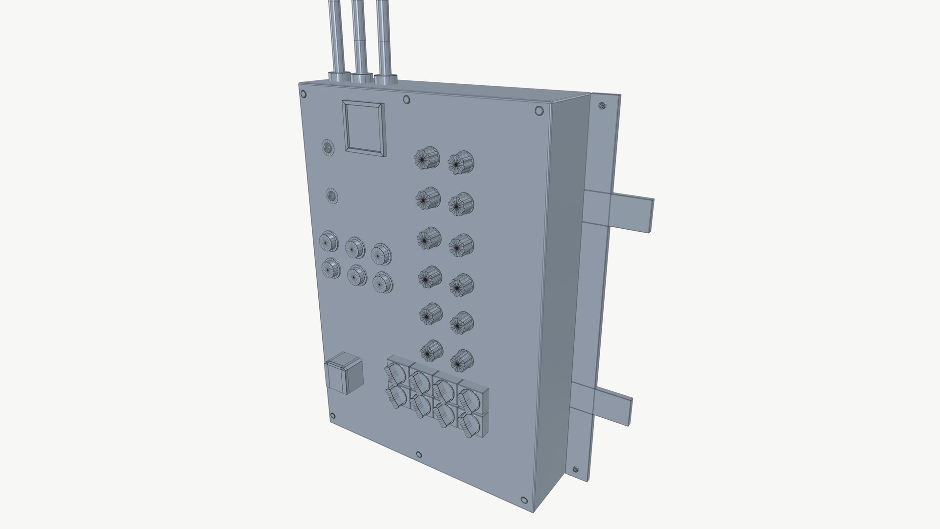 Emergency Switch Panel 3D Model - TurboSquid 2258248
