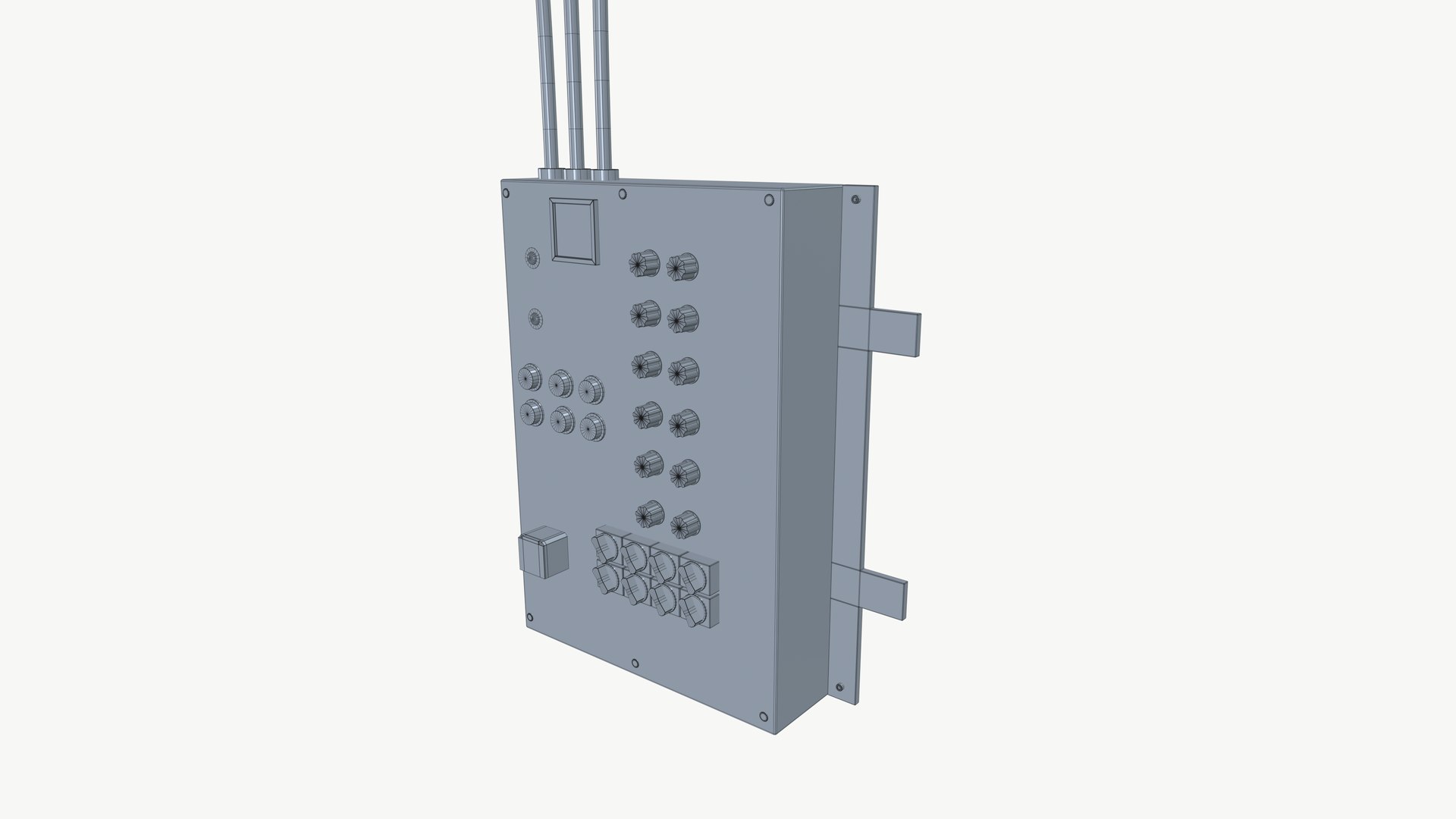 Emergency Switch Panel 3D Model - TurboSquid 2258248