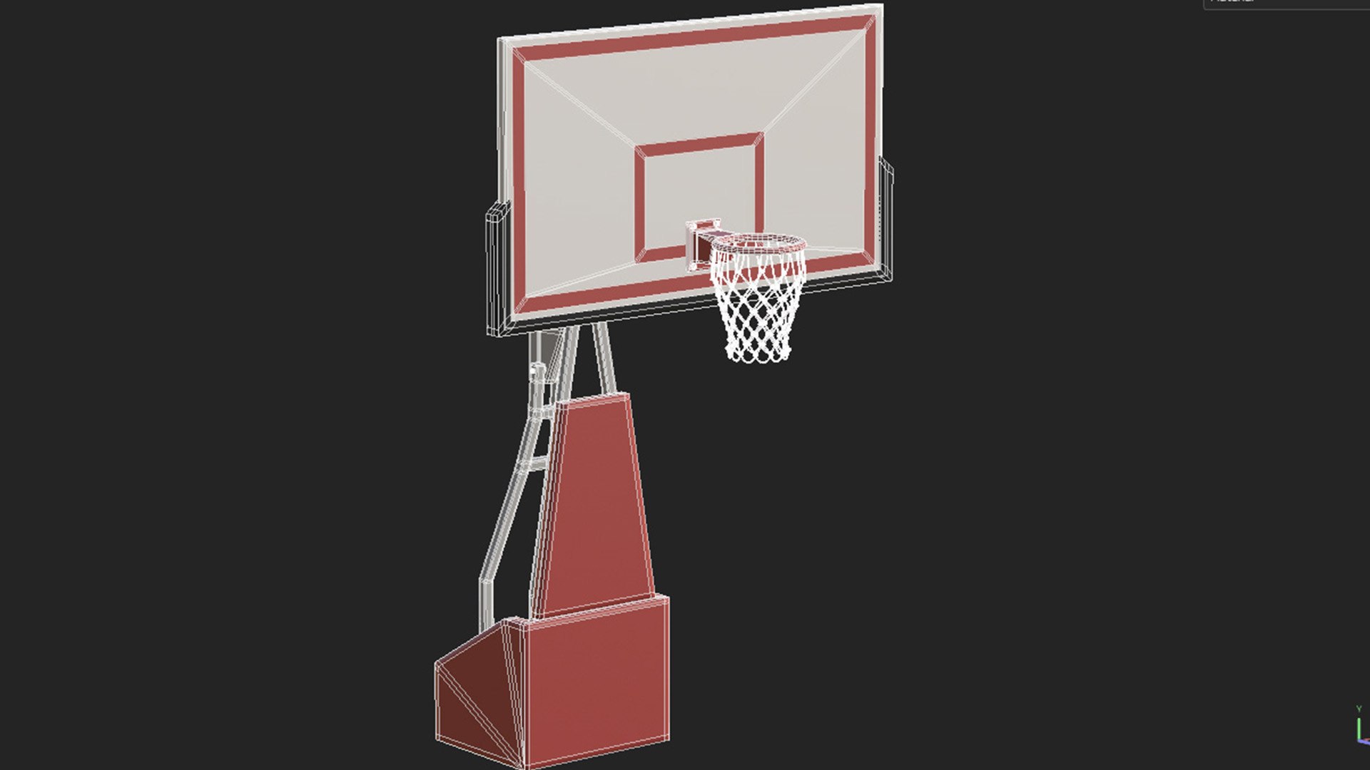 3D Basketball Hoop model - TurboSquid 2116022