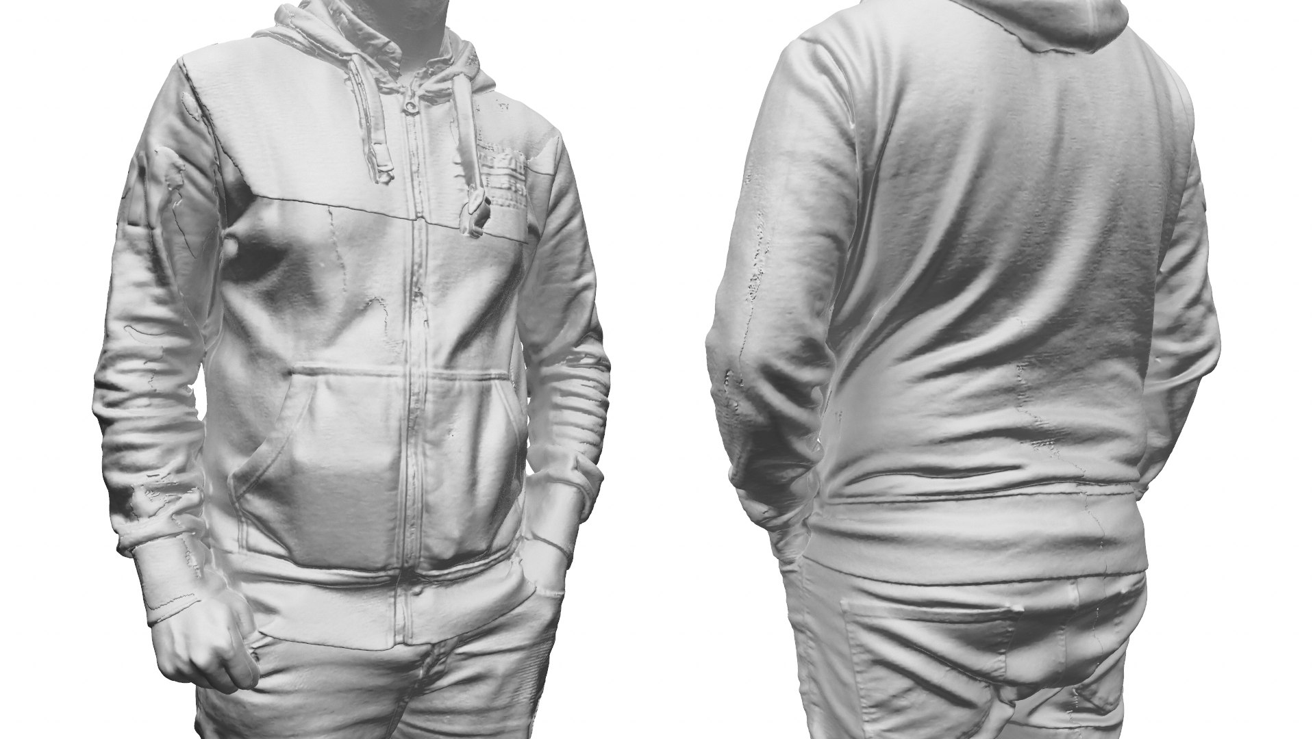 Human Body Scan Data 3D Model - TurboSquid 1455362