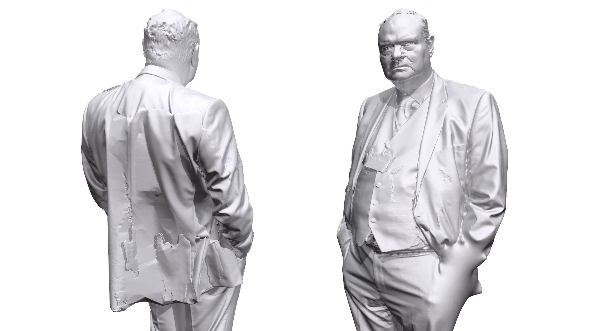 Human Body Scan Data 3D Model - TurboSquid 1455362