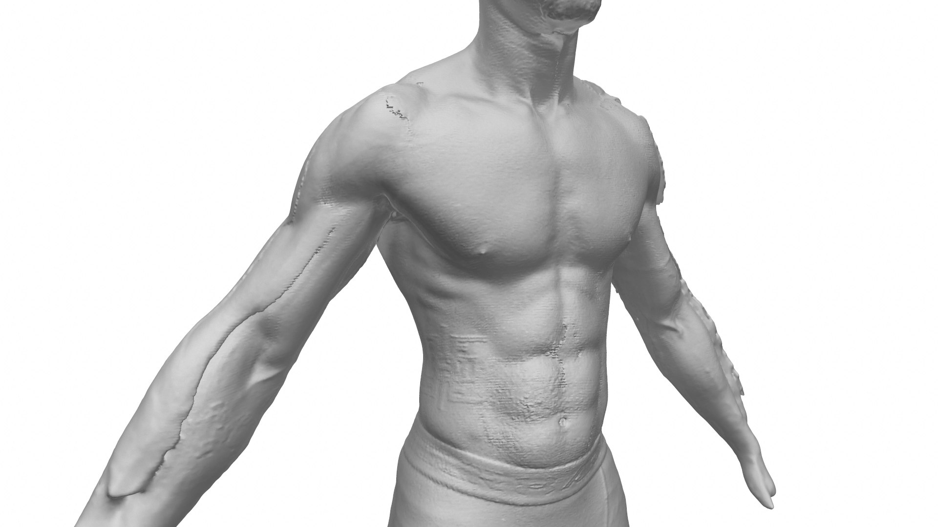 Human Body Scan Data 3D Model - TurboSquid 1455362